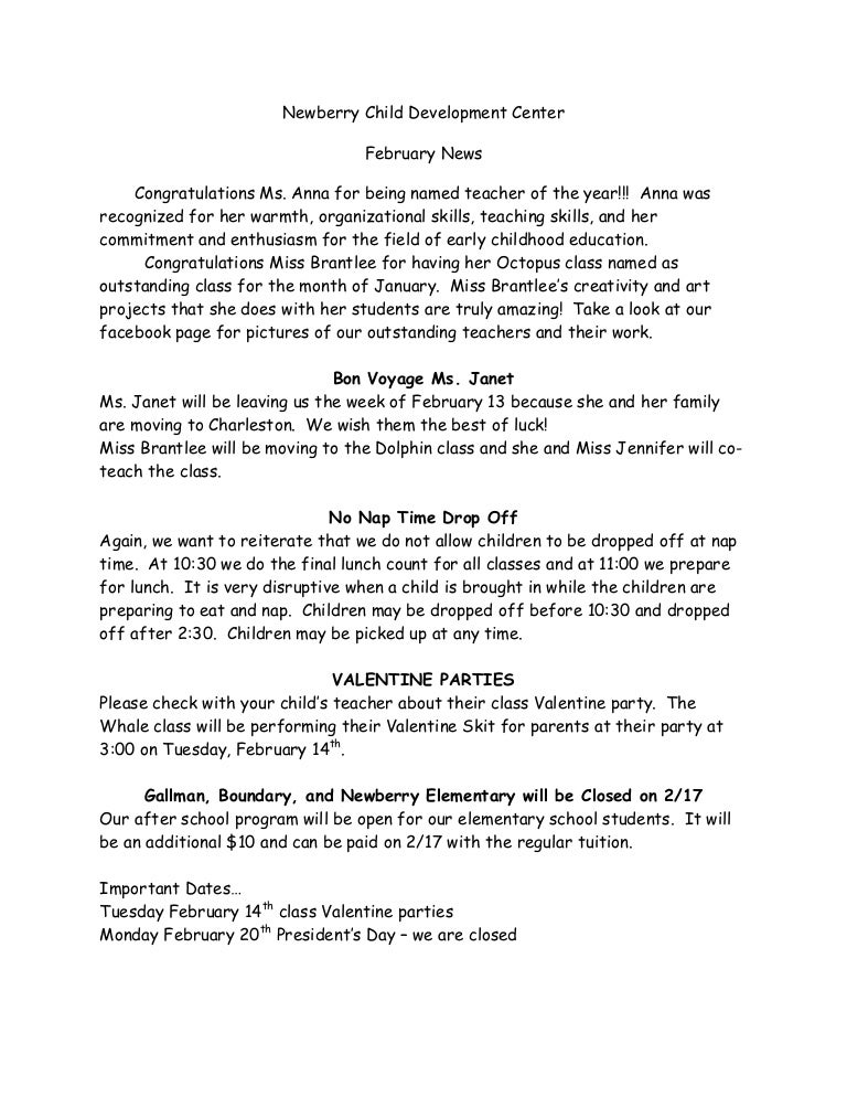 Examples of newsletters for pr writing - atlaskool