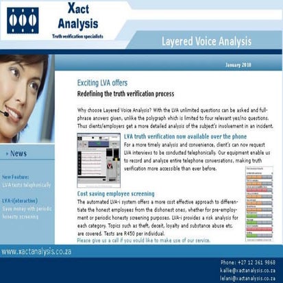 Xact Analysis Update | PDF