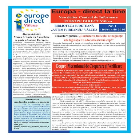 Newsletter nr 1_februarie_2016 | PDF