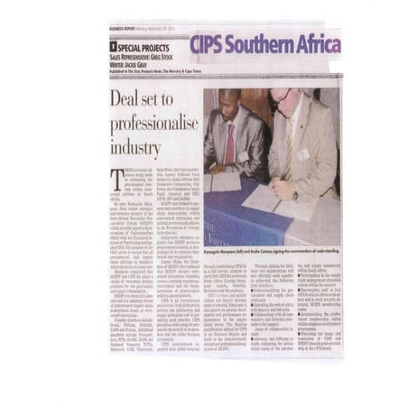 Kamolego Mampane - SARS Senior Manager and Henley Alumni | PDF ...