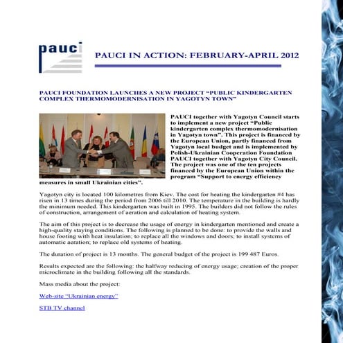 Newsletter pauci en | PDF