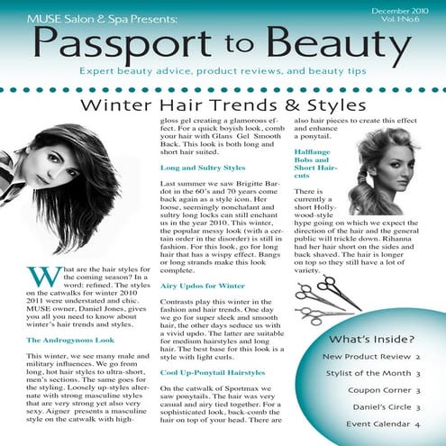 Newsletter pdf | PDF | Hair Care | Beauty