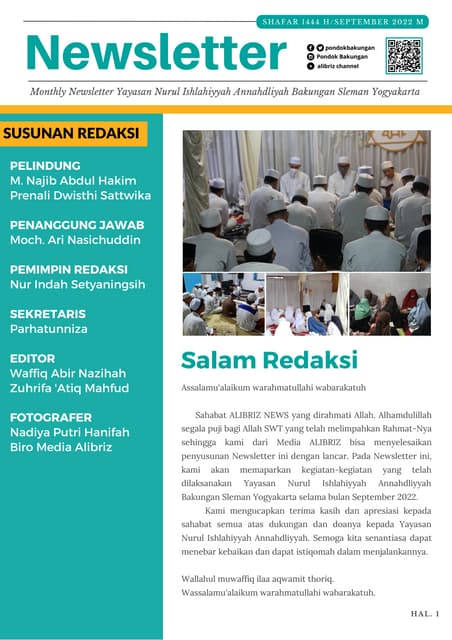 Newsletter Edisi 1 | Januari 2022 | PDF