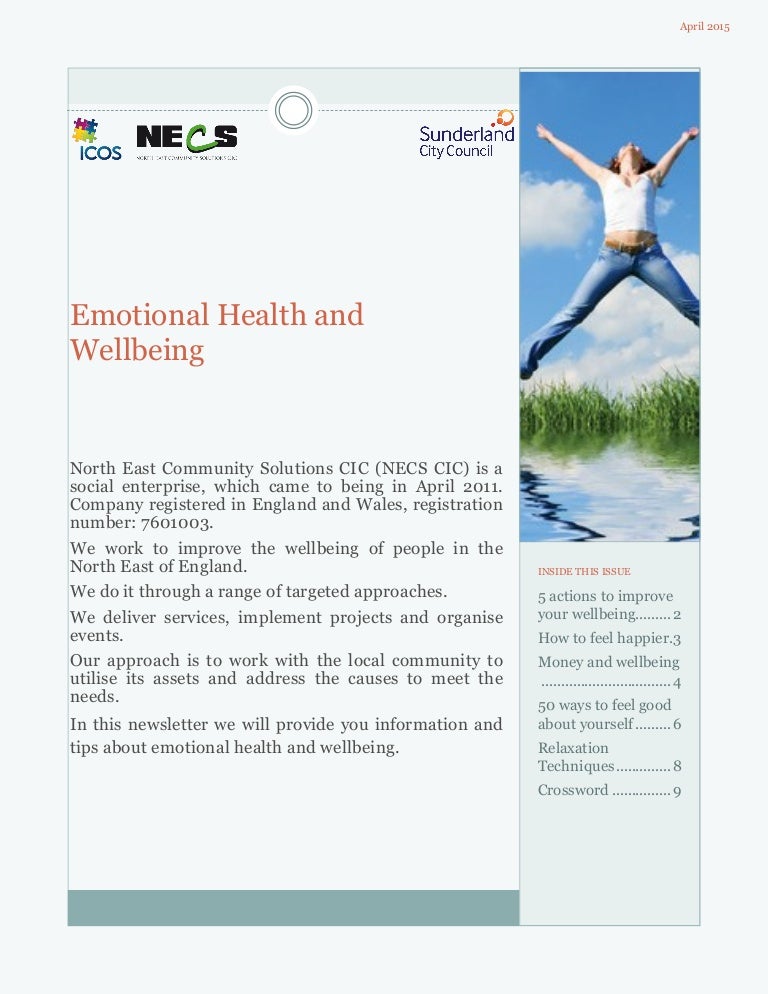 Newsletter Wellbeing newsletter-wellbeing