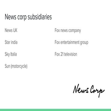 News Ownership | PDF