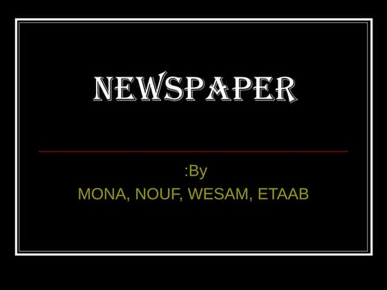 Basic Parts of a News Paper.pptx