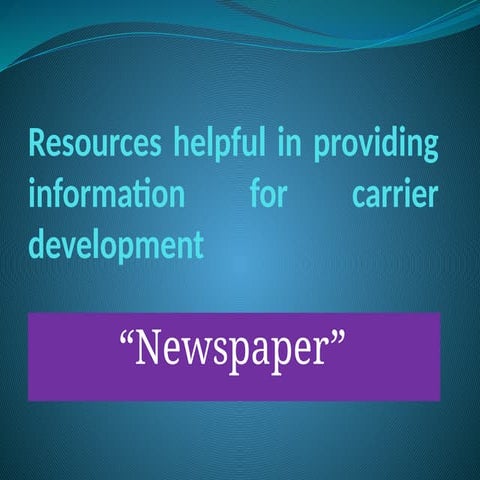 Newspaper Definition and their importance | PPTX