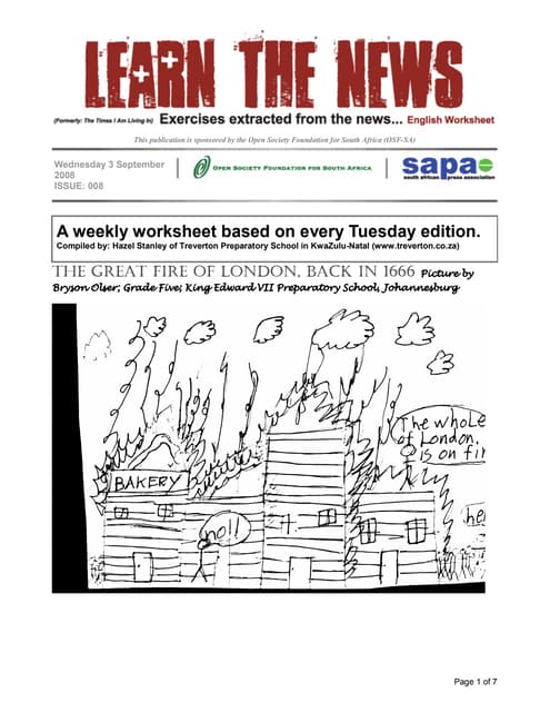 Learn The News: Newspaper September2008 | PDF