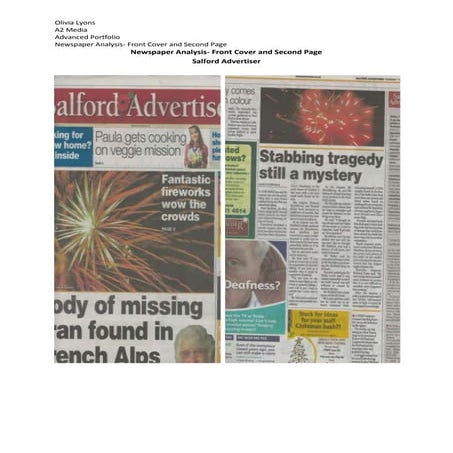 Newspaper analysis 1 | DOCX