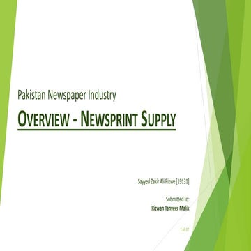 Newsprint - Pakistan | PPSX