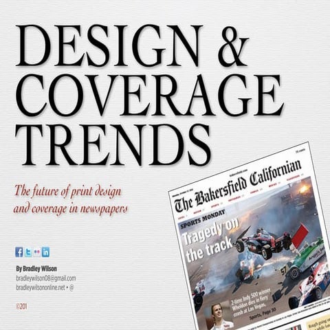 Newspaper trends 2015 | PPT