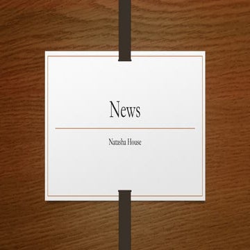News powerpoint | ODP