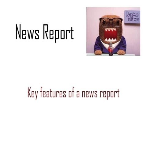 News report | PPTX