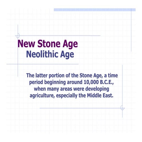 New Stone Age Pdf | PDF