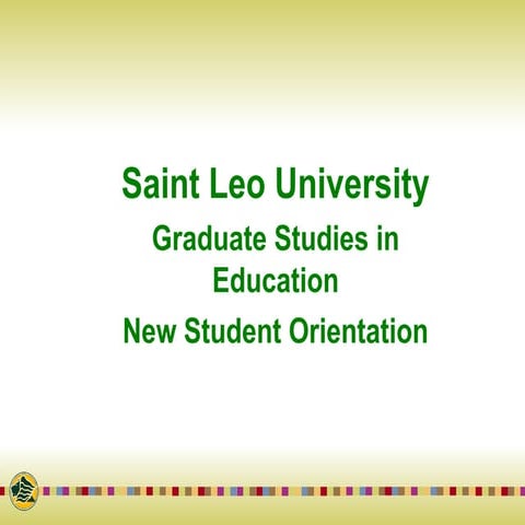 New student orientation slu template 12 fa1 orientation ppt all ...