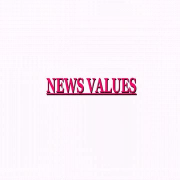 News values | ODP