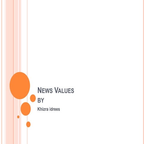 News values | PPT
