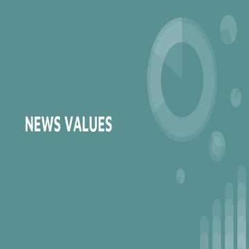 News values | PDF