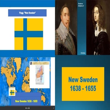 New Sweden 1638 to 1655 | PPT