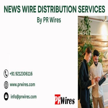 News Wire Distribution Services | PDF