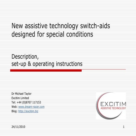 New switch designs set-up and operating instructions | PDF