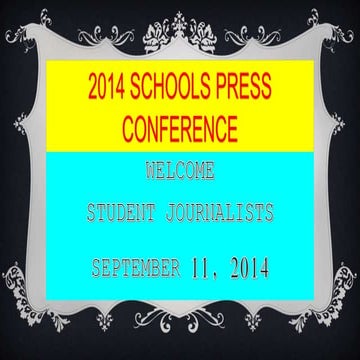 NEWSWRITING - CAMPUS JOURNALISM 101 FOR LEARNERS | PPTX