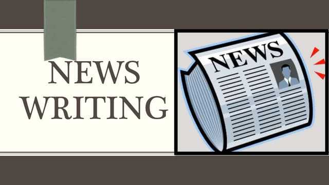 Inverted pyramid writing | PDF