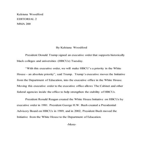 News Writing Sample | DOCX