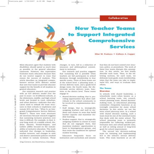 Collaborative Team Meeting Cycle | PDF