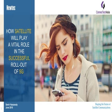 How Satellite Will Play a Vital Role in the Successful Roll-Out of 5G | PPT
