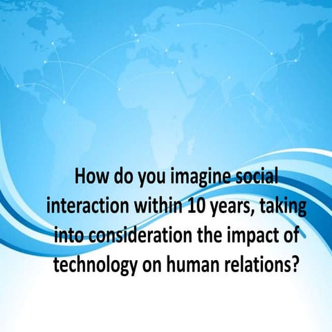 Real Vs Virtual Relationships | PPT