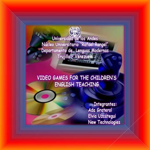 Video Games For Children's teaching English | PPTX