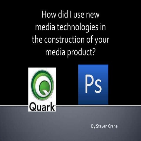New technologies in media | PPTX
