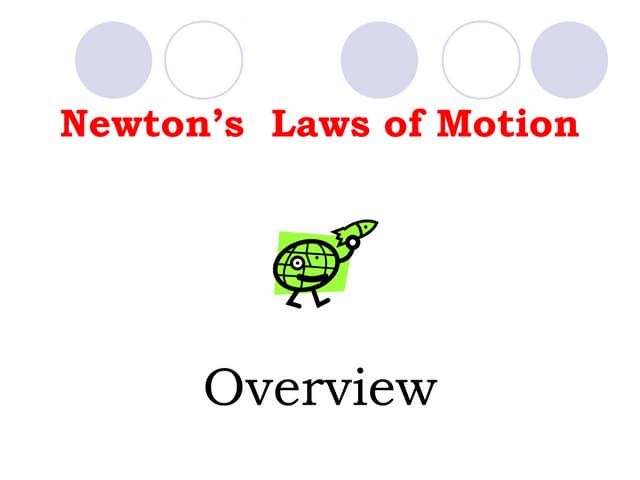 Newton's second law of motion | PPTX
