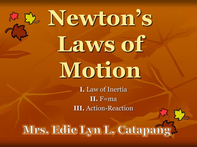 Forces and motion 7 th grade | PPTX