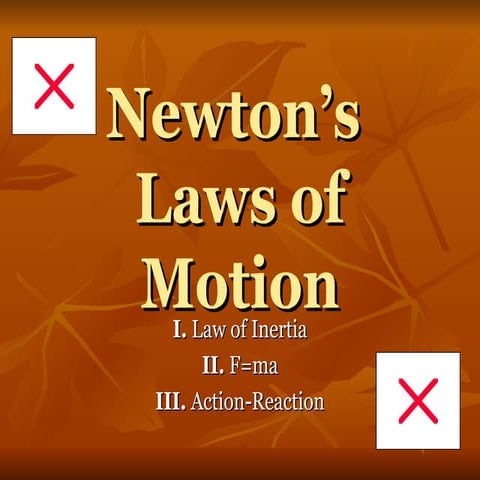 newtons_laws_of_motion.ppt_Law of Inertia_Action-Reaction | PPT