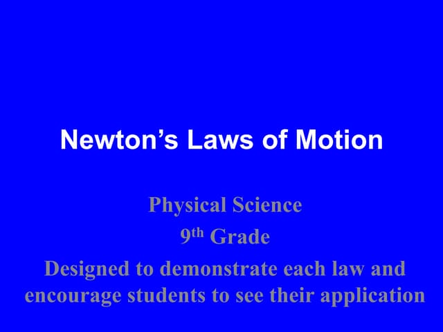 Ch04 Newton's 3rd Law; Action-Reaction Pair Examples | PPTX