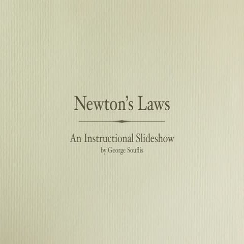 Newton's laws slideshow | KEY