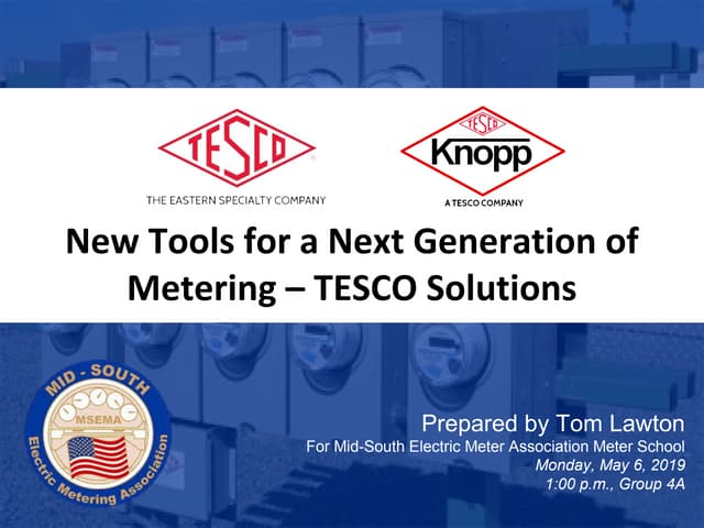 TESCO Test Equipment | PPT