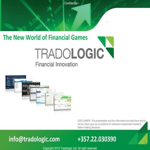 New Tradologic Platform Revise Dshort | PPT