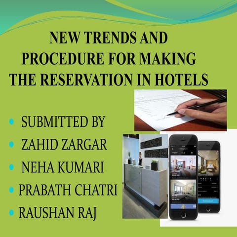 Hotel Room Reservation Process | PPTX