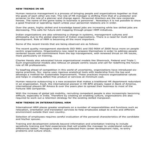 Human resource management at amazon | PPTX