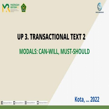 New UP 3 Transactional Text 2.pptx