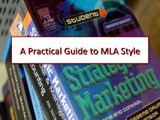 A practical guide to APA style | PPTX