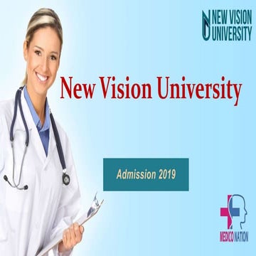New vision university | PPTX