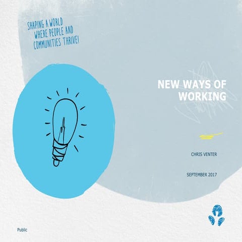 New ways of working technology transformation lead anz | PDF