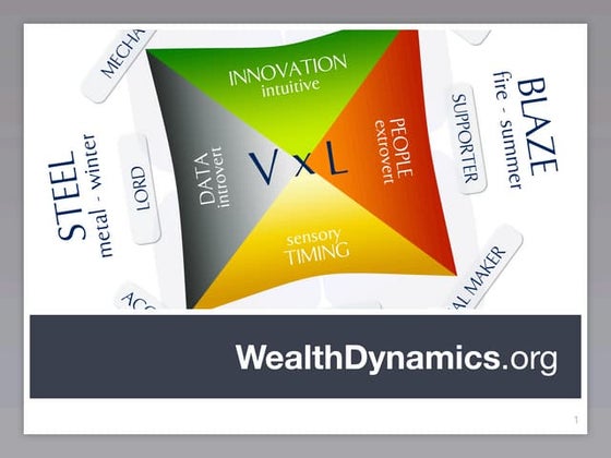 Wealth Dynamics presentations