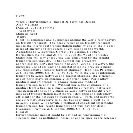 New!Week 3 Environmental Impact & Terminal DesignAlan McBride.docx