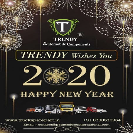 TRENDY wishes you A Very "Happy New Year" | PDF