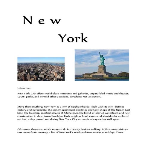 New york | PDF